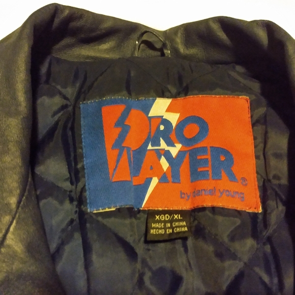 Pro Player | Jackets & Coats | Genuine Vintage Pro Player Leather ...